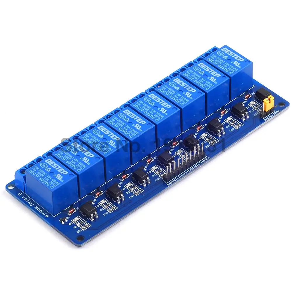 Aliexpress.com : Buy 1PCS 3.3V 8 Channel 3V Relay Module Optocoupler ...