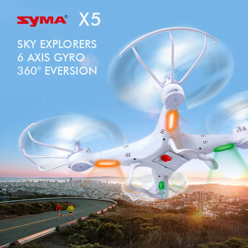 SYMA X5 Drones With 6 Axis Gyro Quadcopter with out camera as Option ...