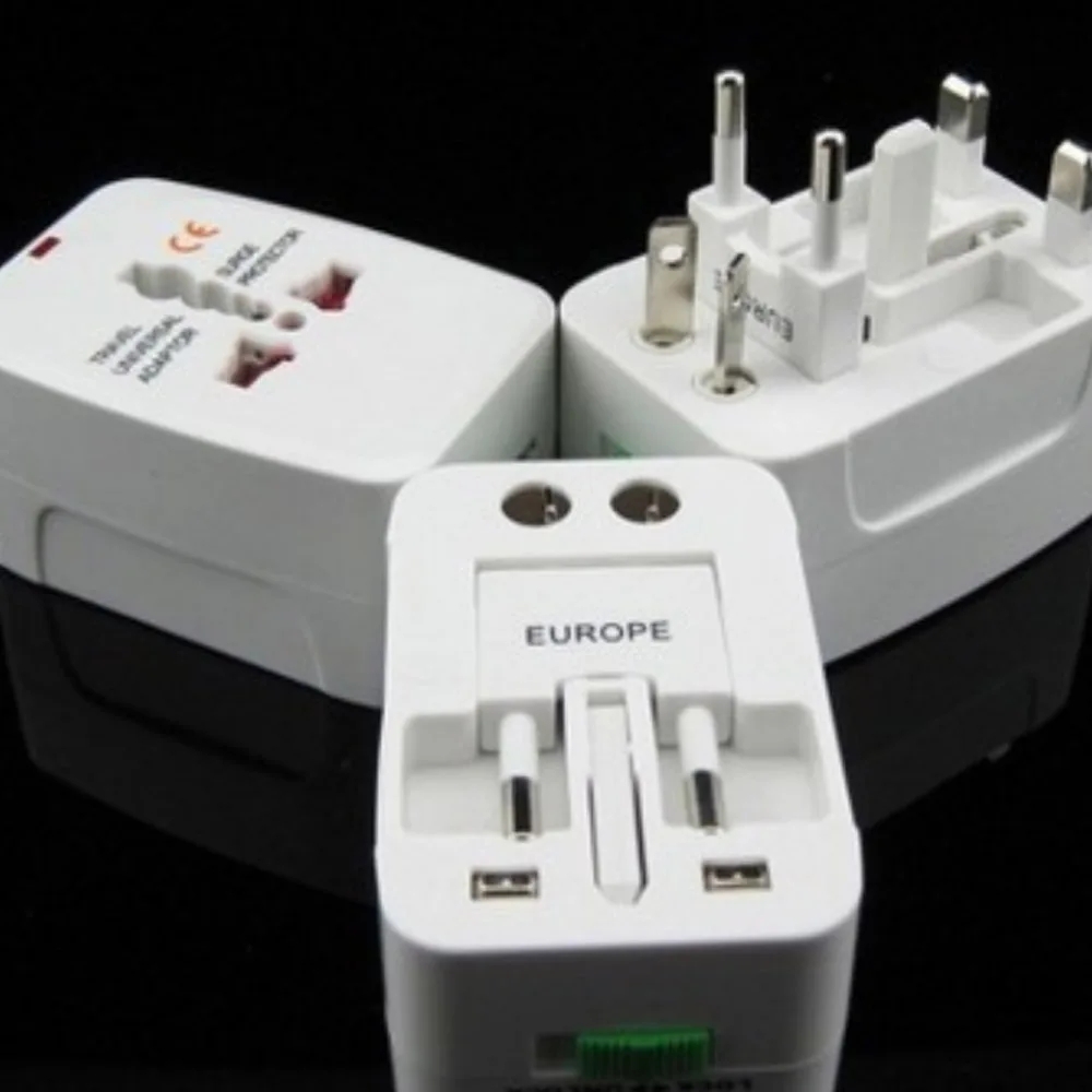 Universal International Plug Adapter World Travel AC Power Charger ...