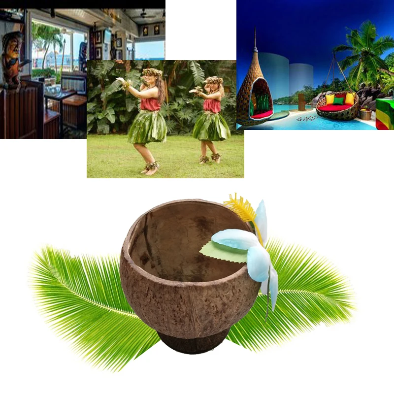 Sculpting & Forming DIY Papercraft Coconut,Tropical party favor ...