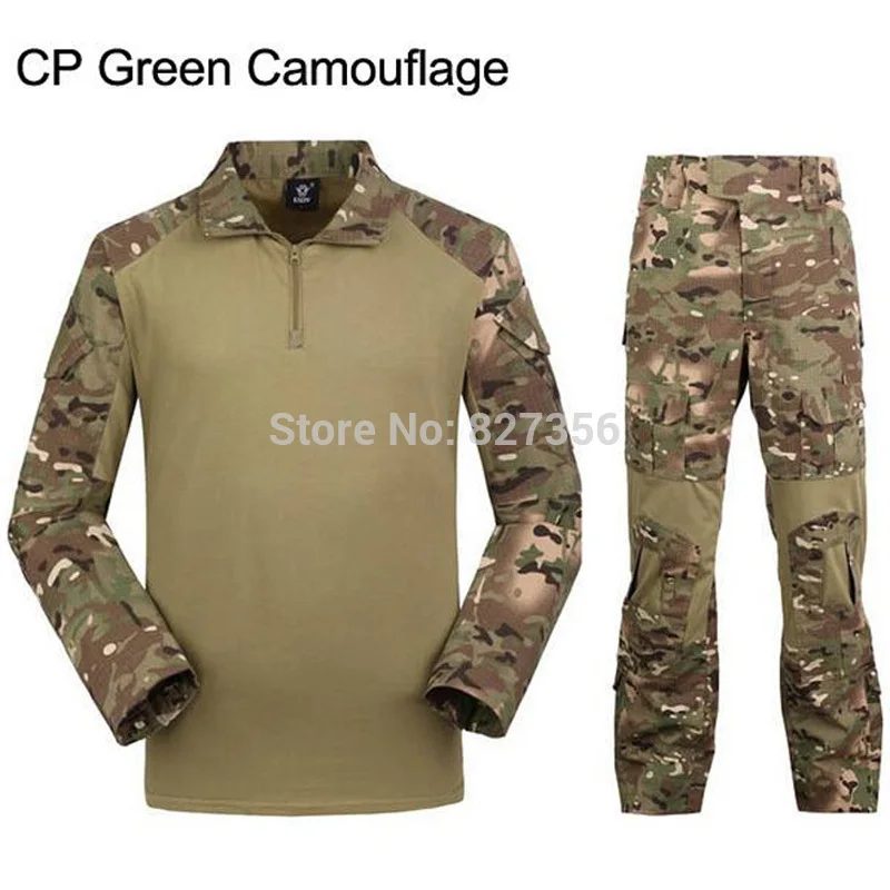 Men Pants Tactical Pants Jungle Camouflage Army Uniform Series Commando ...