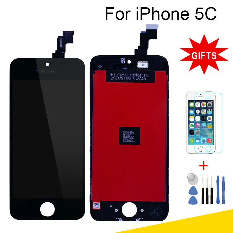 For Apple iPhone 5C LCD 10pcs Screen touch for Iphone 5C highscreen ...