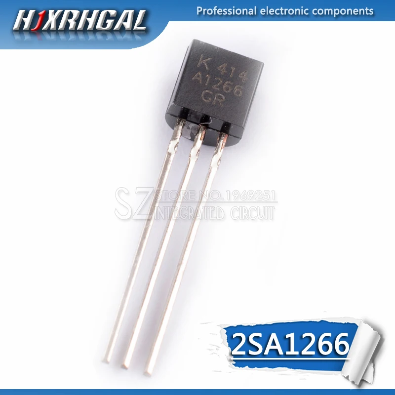100pcs 2SA1266 A1266 TO 92 TO92 triode transistor|Integrated Circuits ...