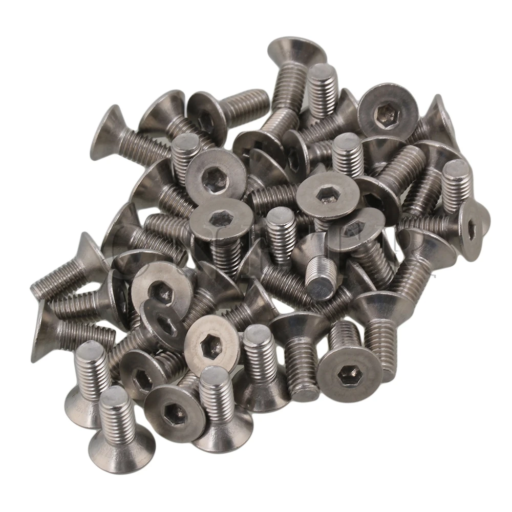 Aliexpress.com : Buy CNBTR 50pcs Stainless Steel M5x12mm Metric Hex ...