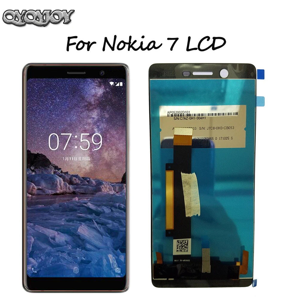 Aliexpress.com : Buy AAA Quality LCD 100% Tested OK LCD For Nokia 7 LCD ...