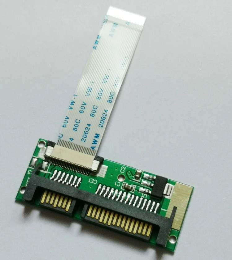 ZIF convertidor adaptador CE SSD HDD a SATA de 7 + 15 Pines, 1,8 ", con ...