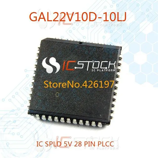 Envío Libre GAL22V10D 10LJ IC SPLD 5 V 28 PIN PLCC 22V10 GAL22V10 3 ...