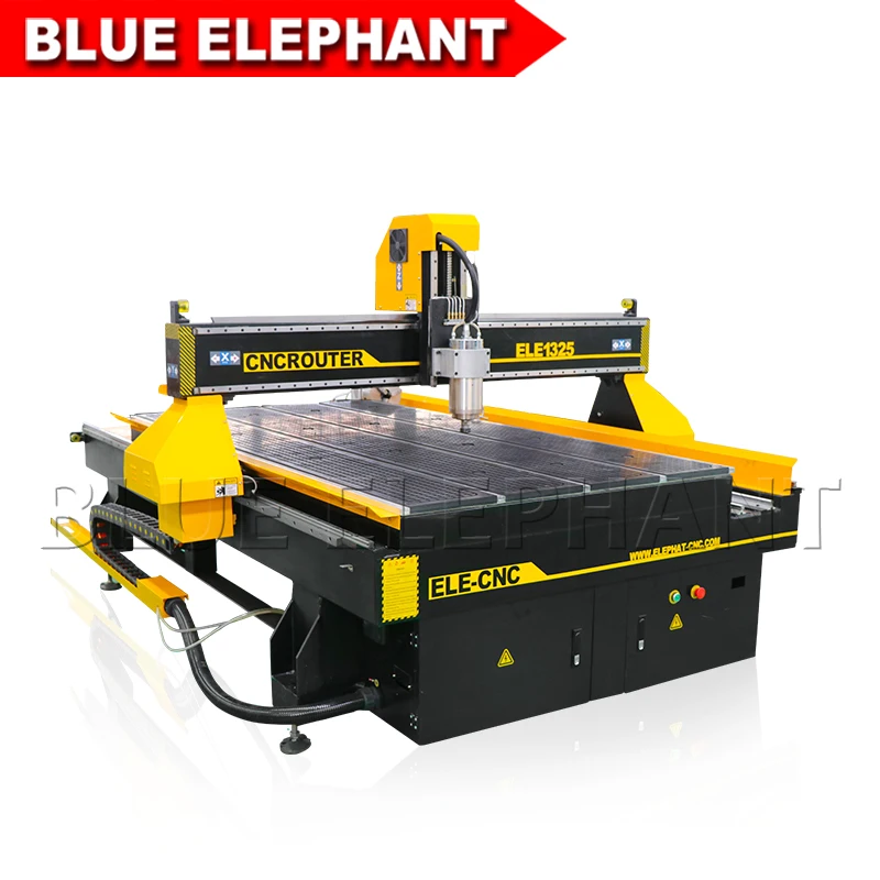 Blue Elephant 1325 Cnc Router 4 Axis Machine with Water Cooling Used ...