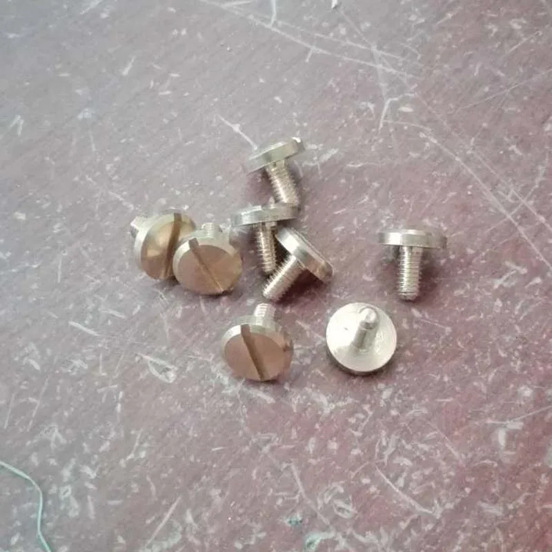 M3X10 Set Solid Brass Screws belt bag leather craft screw|brass screws ...