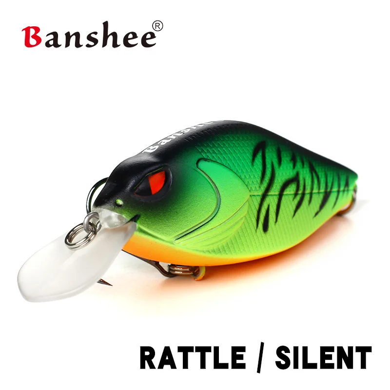 Banshee 7cm 15/17.5g 2019 Hard Fishing Lure Rattling/Slient Crank ...