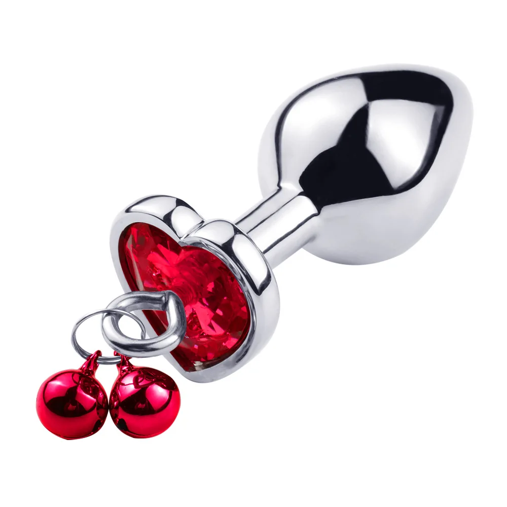 Nieuwe Kleine Formaat Metalen Anale Kralen Butt Plug Sieraden Crystal