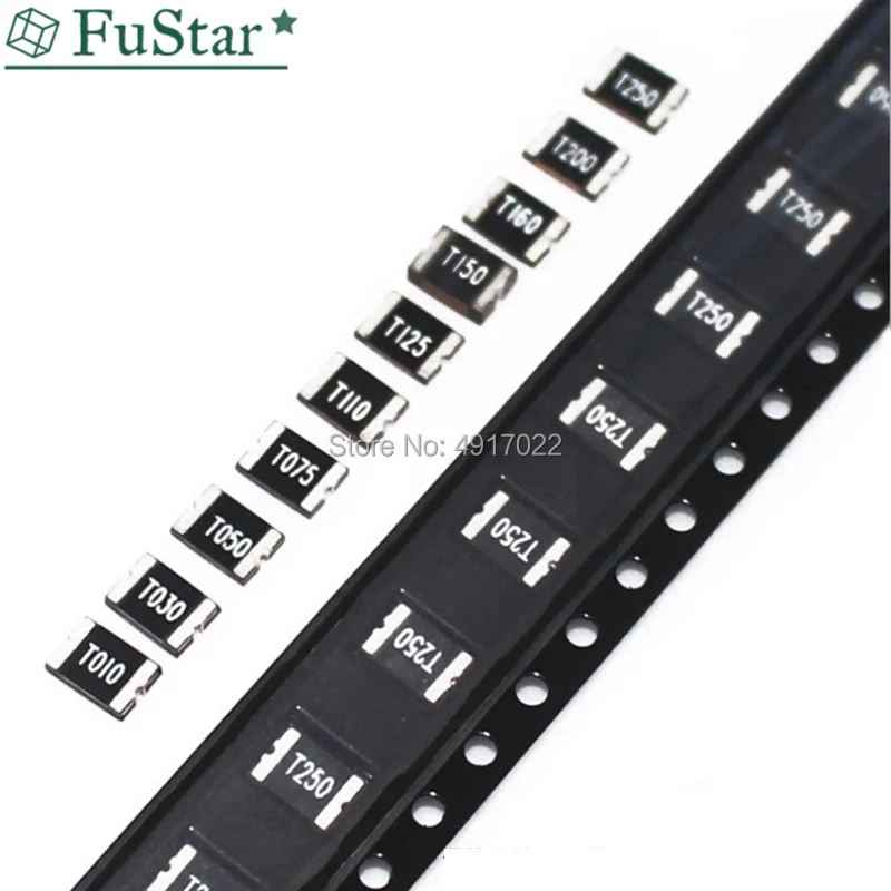 1812 2A 2000mA PPTC SMD 8V 16V 24V 30V 48V 60 SMT SMD Resettable Fuse ...