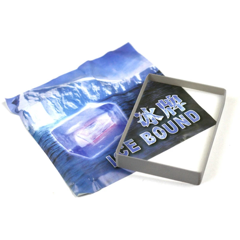 Omni Deck Glass Card Deck Ice Bound Magic Tricks Close Up Card Illusion ...
