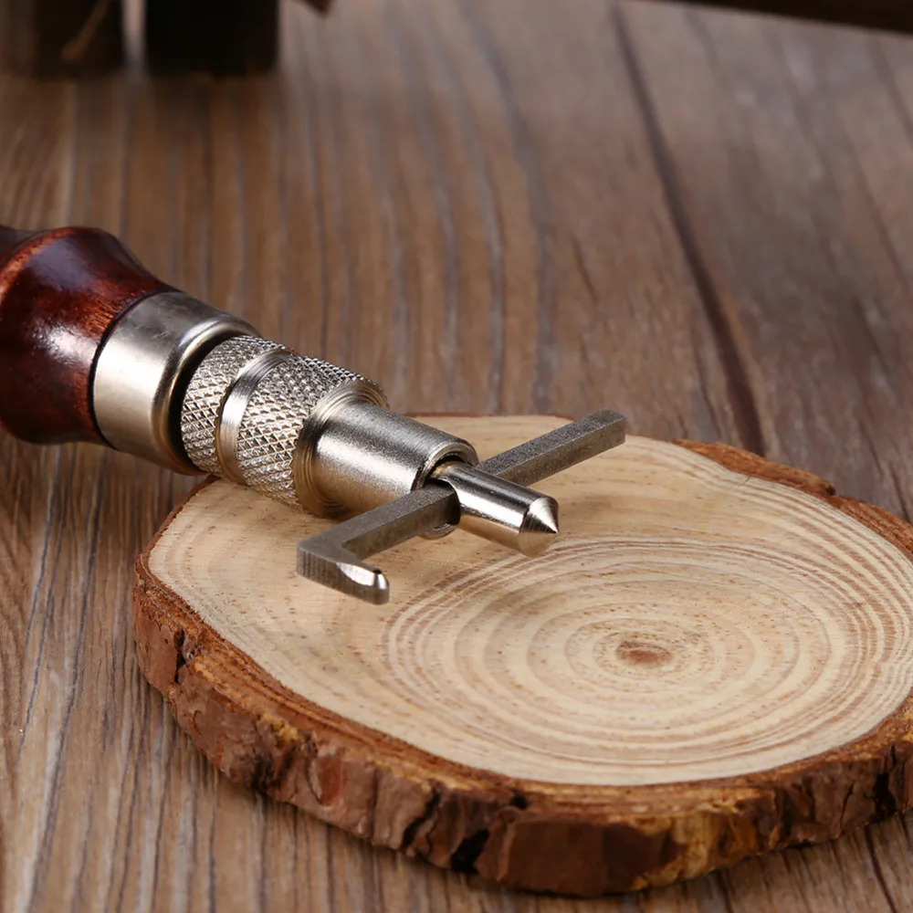 Good Quality Handmade Leather Tools Trench Edger Cutting Edge Trenching Tool Diy Leather Craft