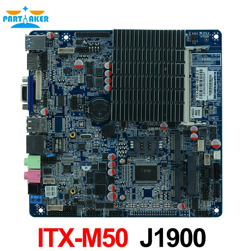 ITX-M50 ver: 1.5 fanless AIO motherboard Intel J1900 Bay Trail Quad Core mini ITX WiFi/3G/2 ...