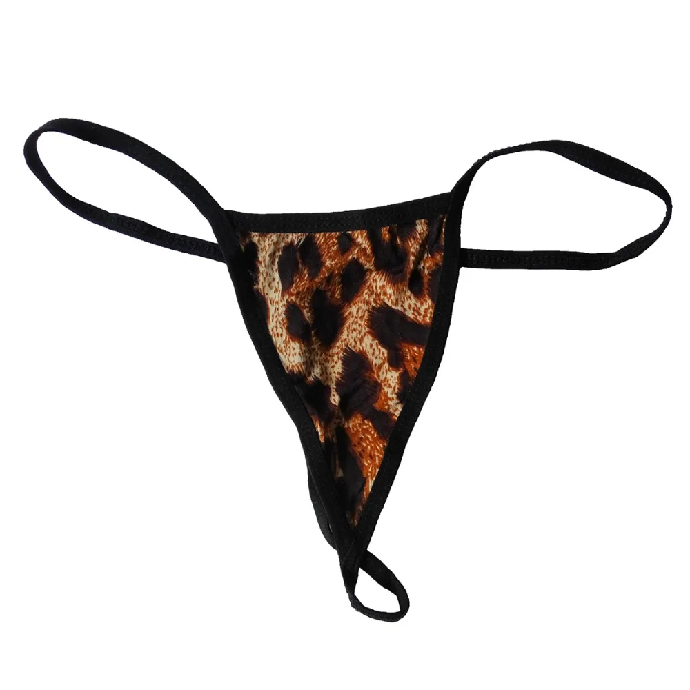 Leopard Women Panties Female G String Sexy Thong Comfortable G String Ladies Seamless Tanga In