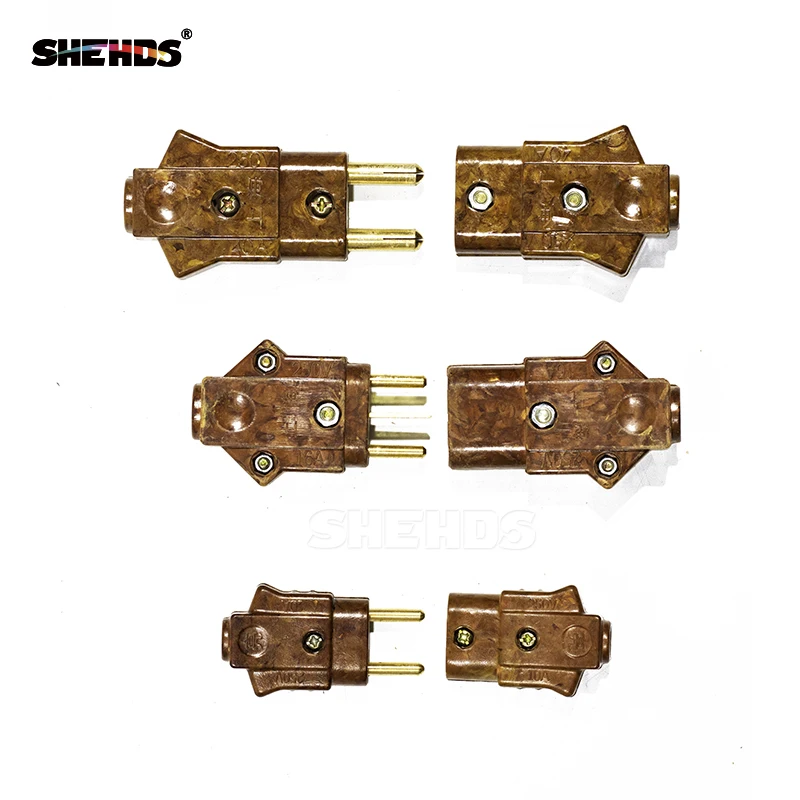 40a Pair Bakelite Plug Female-male Connector Stage Lights Plug Pro ...