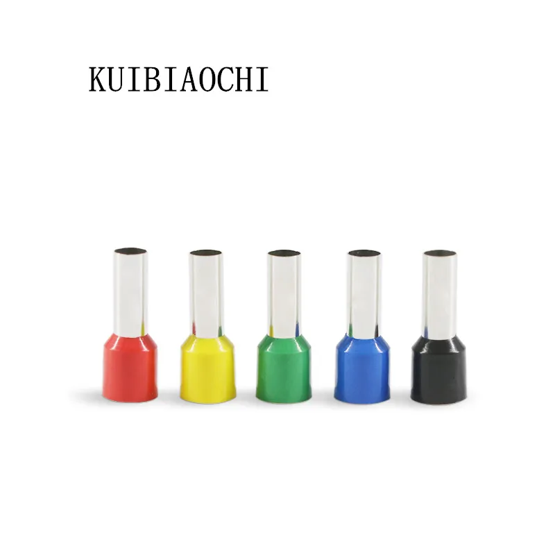 1000pcs/lot E2518 Bootlace Cooper Ferrules Kit Set Wire Copper Crimp ...