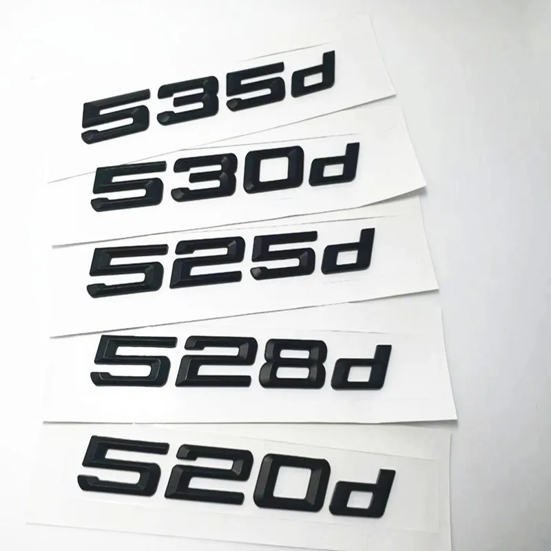 3d Matte Black 318d 320d 323d 325d 330d 335 Car Boot Trunk Emblem ...