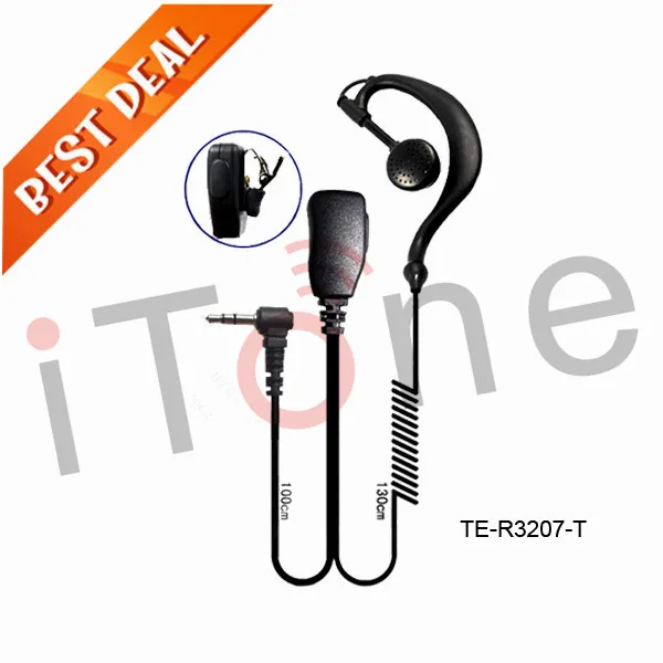 Radio Earphone Headset Earpiece Two Way Radio Headset Walkie Talkie ...