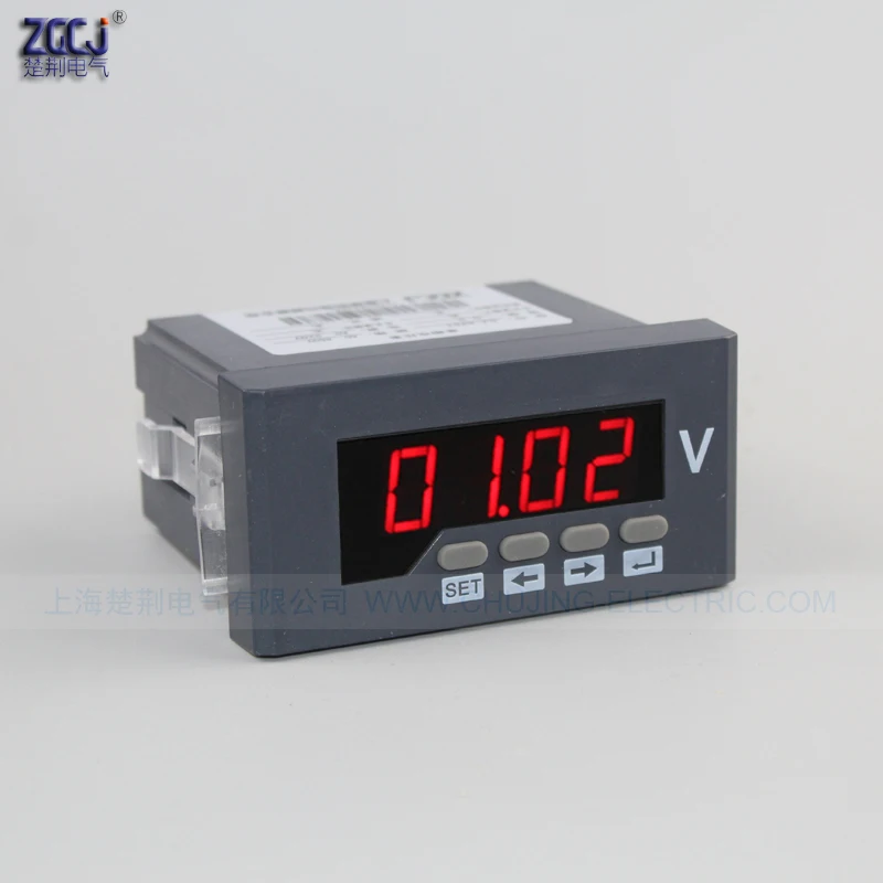 true RMS AC220V power supply digital volt panel meter AC voltage meter ...
