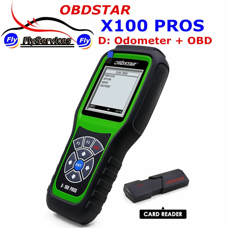 100% Original OBDSTAR X 100 PROS For Mileage X100 PRO Odometer ...