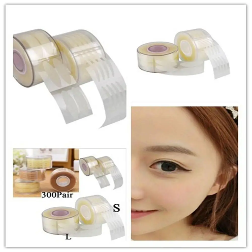 Наклейки для двойного века 500 шт невидимая волокнистая полосатая ...