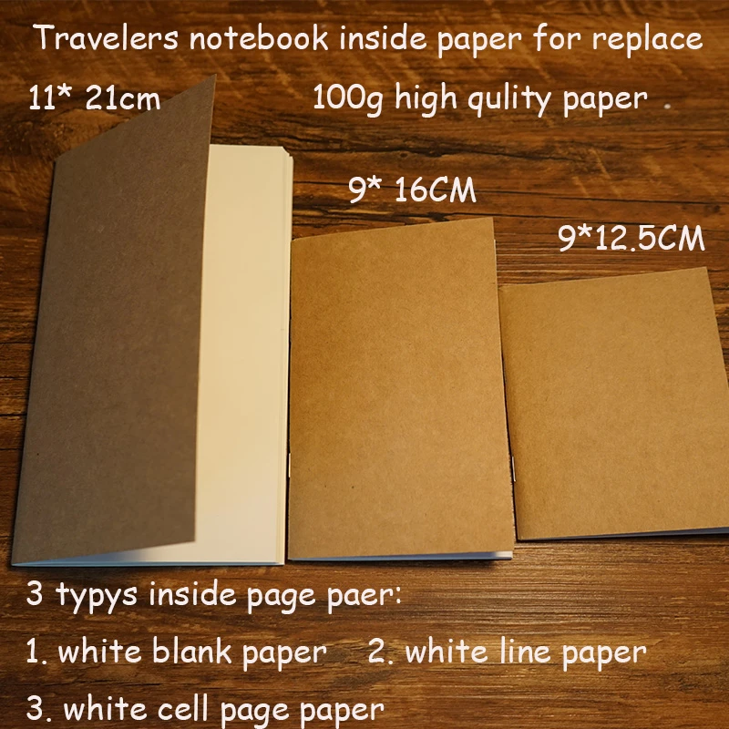 Travelers Journal Notebook | Journal Refiller | School Supplies ...