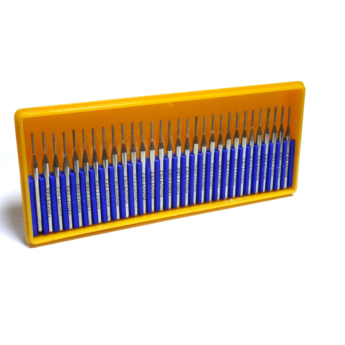 30 pcs Diamond coated 1mm CYLINDRICAL cylinder rotary drills bits bit ...