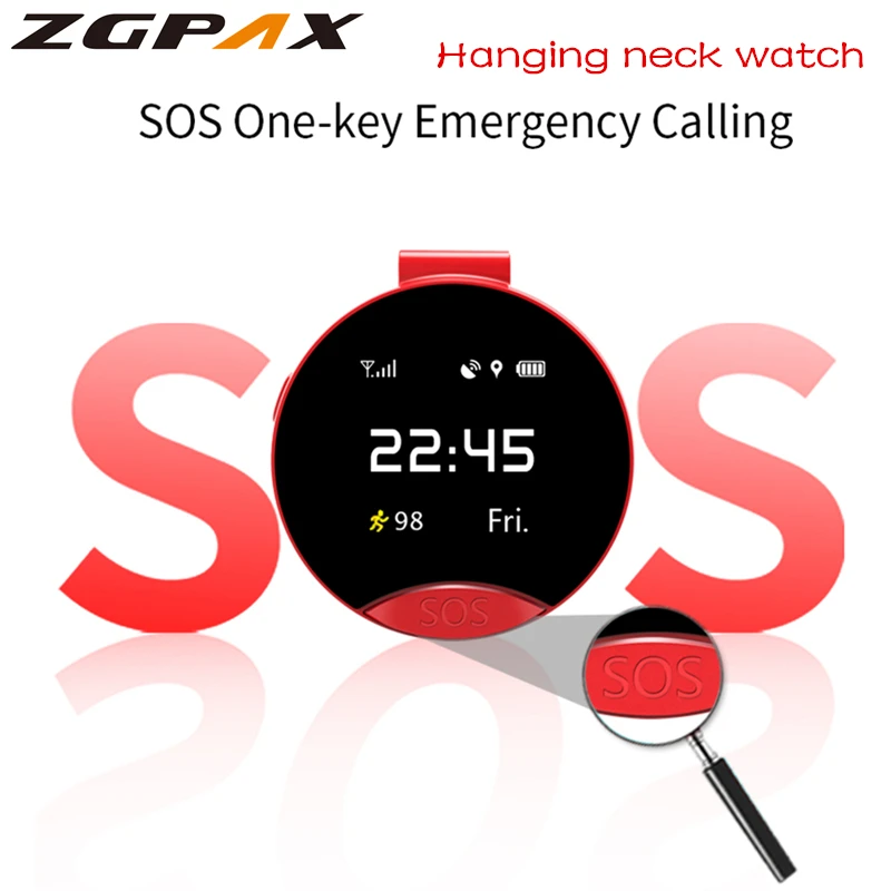 Kids-GPS-Smart-Watch-WIFI-Positioning-Children-Old-man-Pocket-Hanging ...