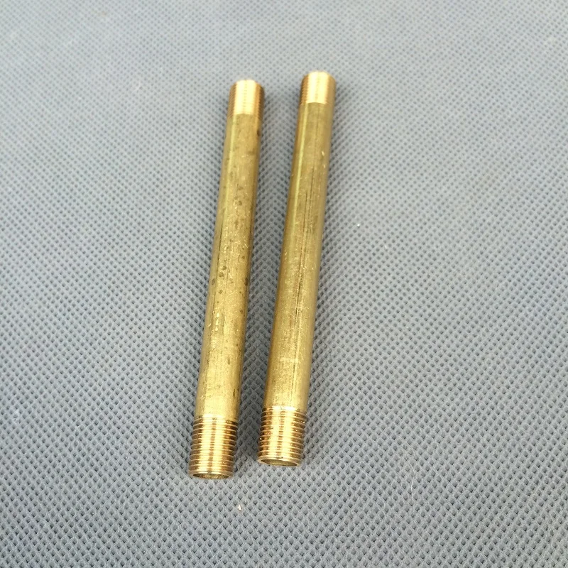 10cm-brass-straight-tube-with-M10-screw-on-both-sides-threaded-straight ...