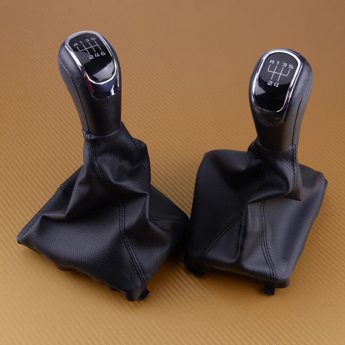 New-Car-5-6-Speed-Gear-Stick-Shift-Shifter-Knob-Gaiter-Frame-Lever ...