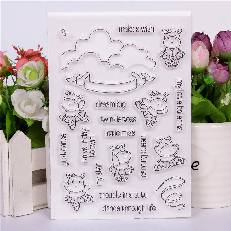 Aliexpress Buy Rubber Silicone Clear Stamps For Scrapbooking