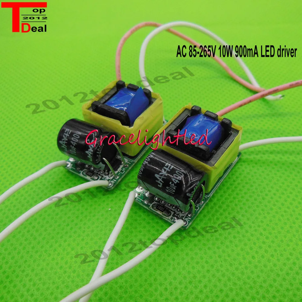 10pcs 2-3x3w 10w Led Driver Transformers For 10w Cob High Power Led ...