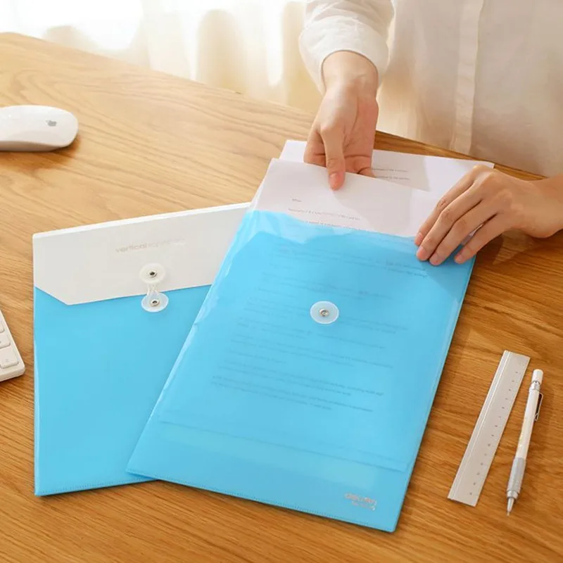 Aliexpress.com : Buy 10 Pcs PP Vertical RopeBag Documents Bag A4 File ...