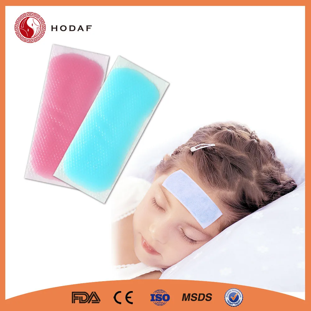 Free shipping Cooling gel sheet for fever reducing,fever cooling patch ...