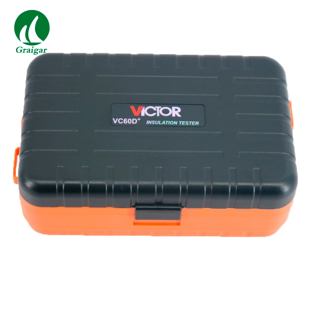 New Type Victor VC60D+ Digital Insulation Tester 1000V 2500V, Megger ...