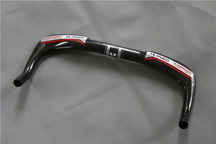 TEMANI Road Bicycle TT Handlebar 3K Glossy Full Carbon Fibre Mountain ...