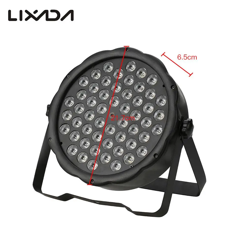 NEW 54LED Par Stage Light 70W 8 Channels LED RGBW DMX 512 Master Slave ...