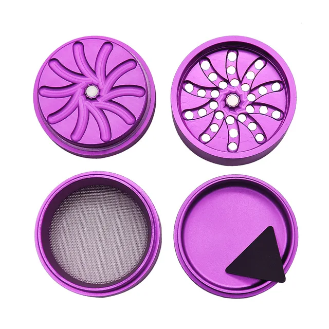 Honeypuff Aluminium Groove Grinder - BudSphere