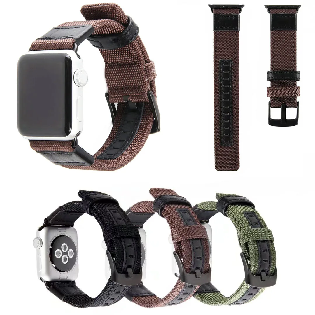 Nylon-Band-for-Apple-Watch-iWatch-Series-1-2-3-Strap-42mm-38mm-Sports ...