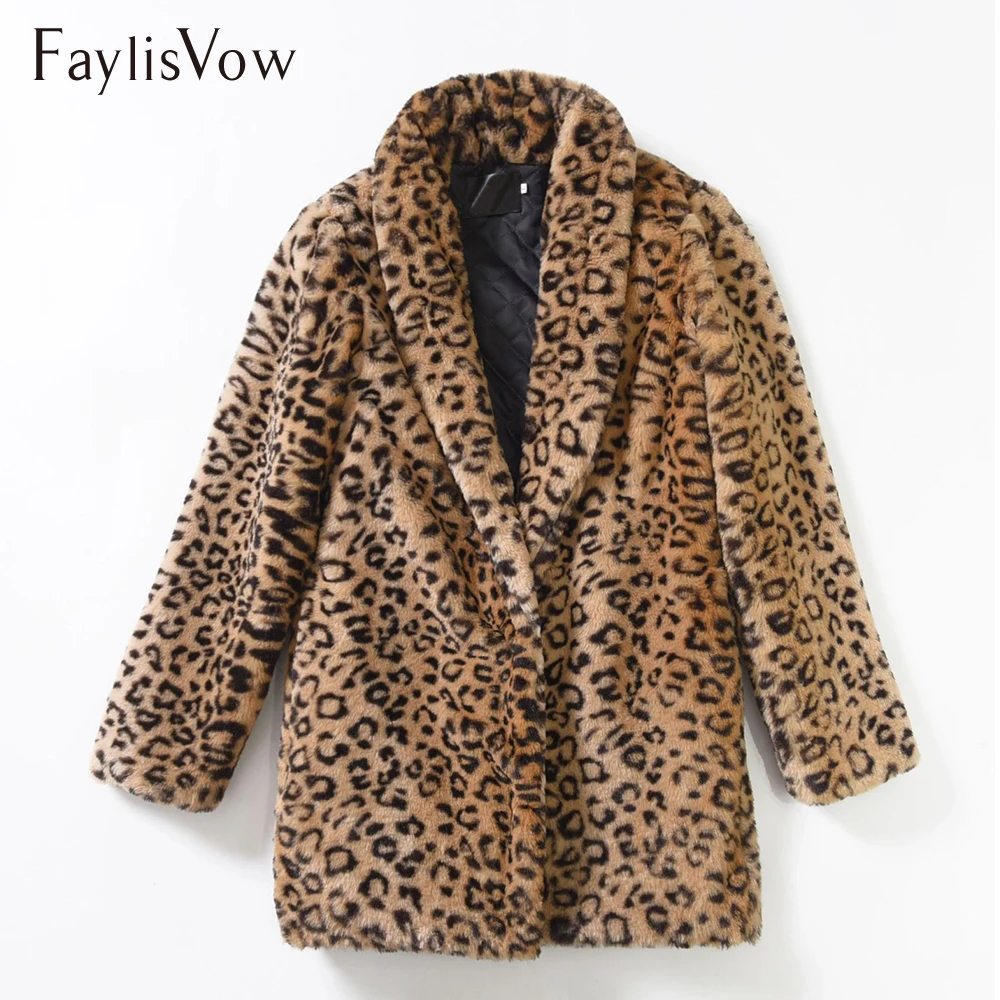 Leopard Faux Fur Coat Plus Size at Wendell Blakely blog
