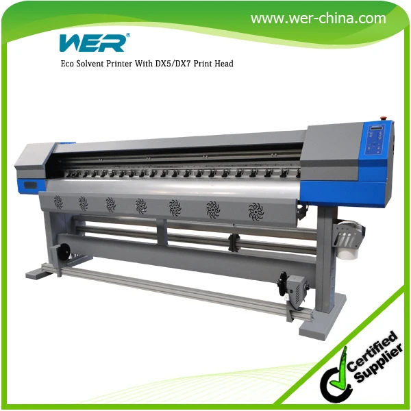 billboard printing machine 1.8M with 1 or 2 dx7 printheads, 10% 15% ...
