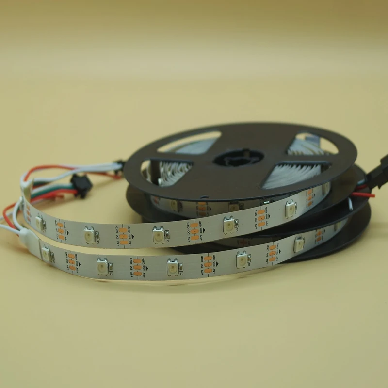 1m/5m WS2812B 30/60/144 leds/m Smartled pixel RGB individually ...
