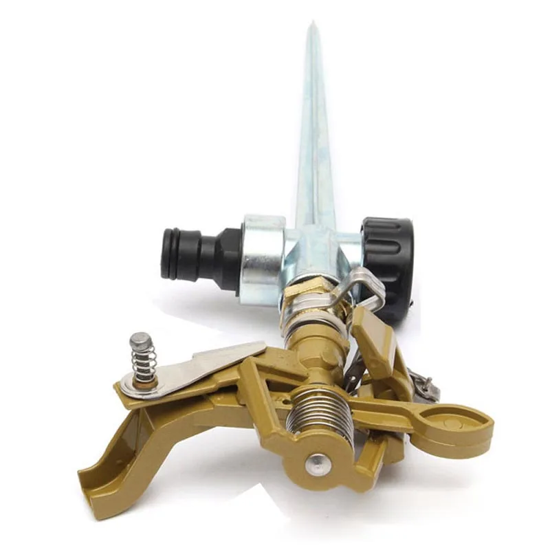 360 Full angle injection Degree Pop up Sprinklers Kirsite Lawn Watering ...