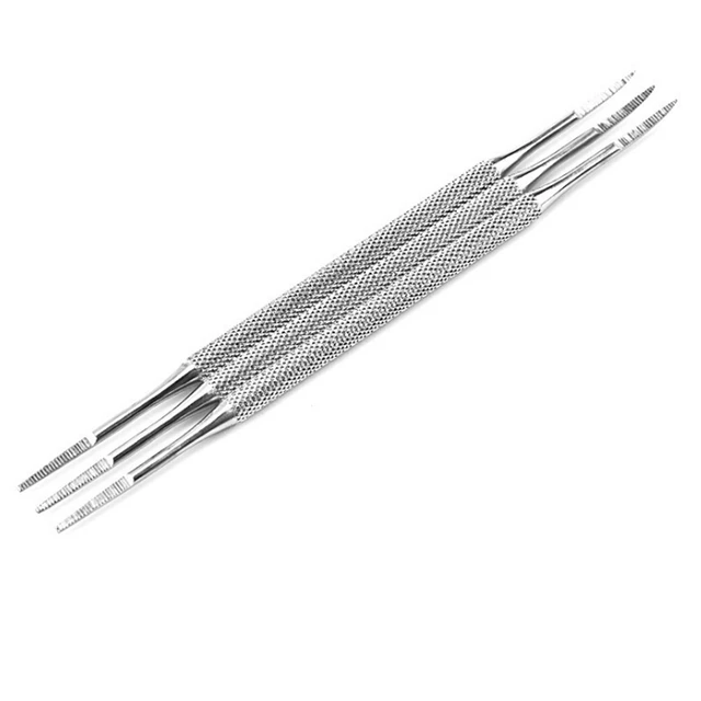 1pcs Double Ended Pedicure Blacks File Satin Edge Ingrown Toe Nail ...