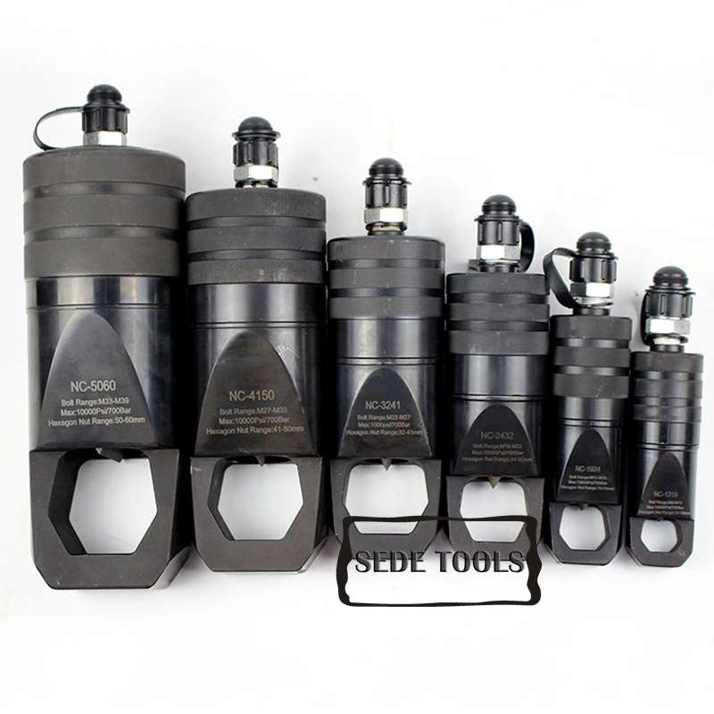 Hydraulic nut splitter nut cutter screw cutter tools M6 M39 and hexagon ...