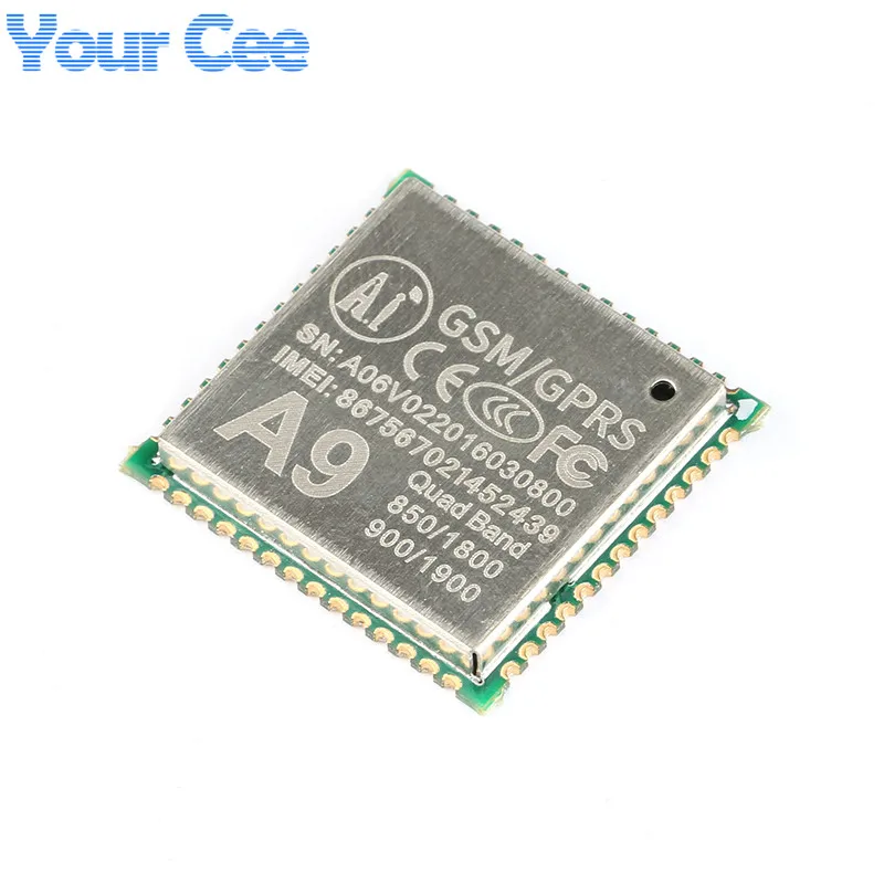 GPRS GSM A9 Module SMS Voice Wireless Data Transmission IOT Artificial ...