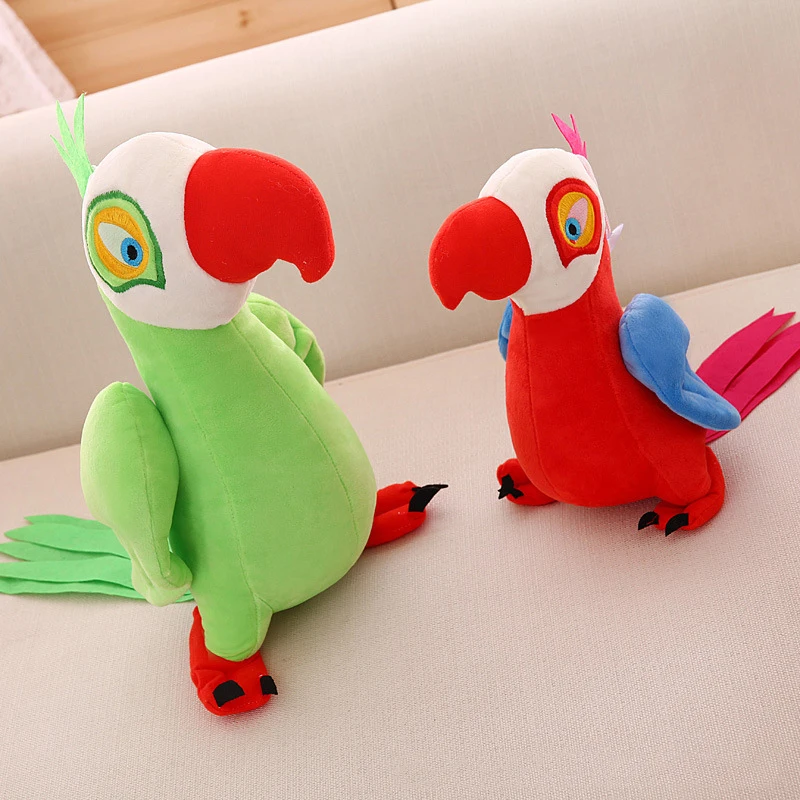 2017 New Parrot Plush Toys 1 Pcs 20cm Cartoon Soft Children Stuffed ...