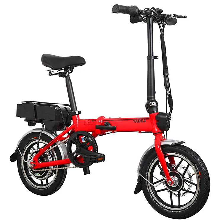 Hcgwork Yadea High Quality Lithium Battery Electric Bike Bicycle Mini ...